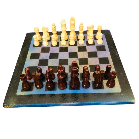 & Other Stories | Games | Chess Set Blue Purple Mix | Poshmark